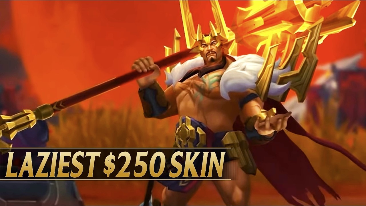 THE LAZIEST $250 SKIN (SO FAR) - League of Legends - YouTube