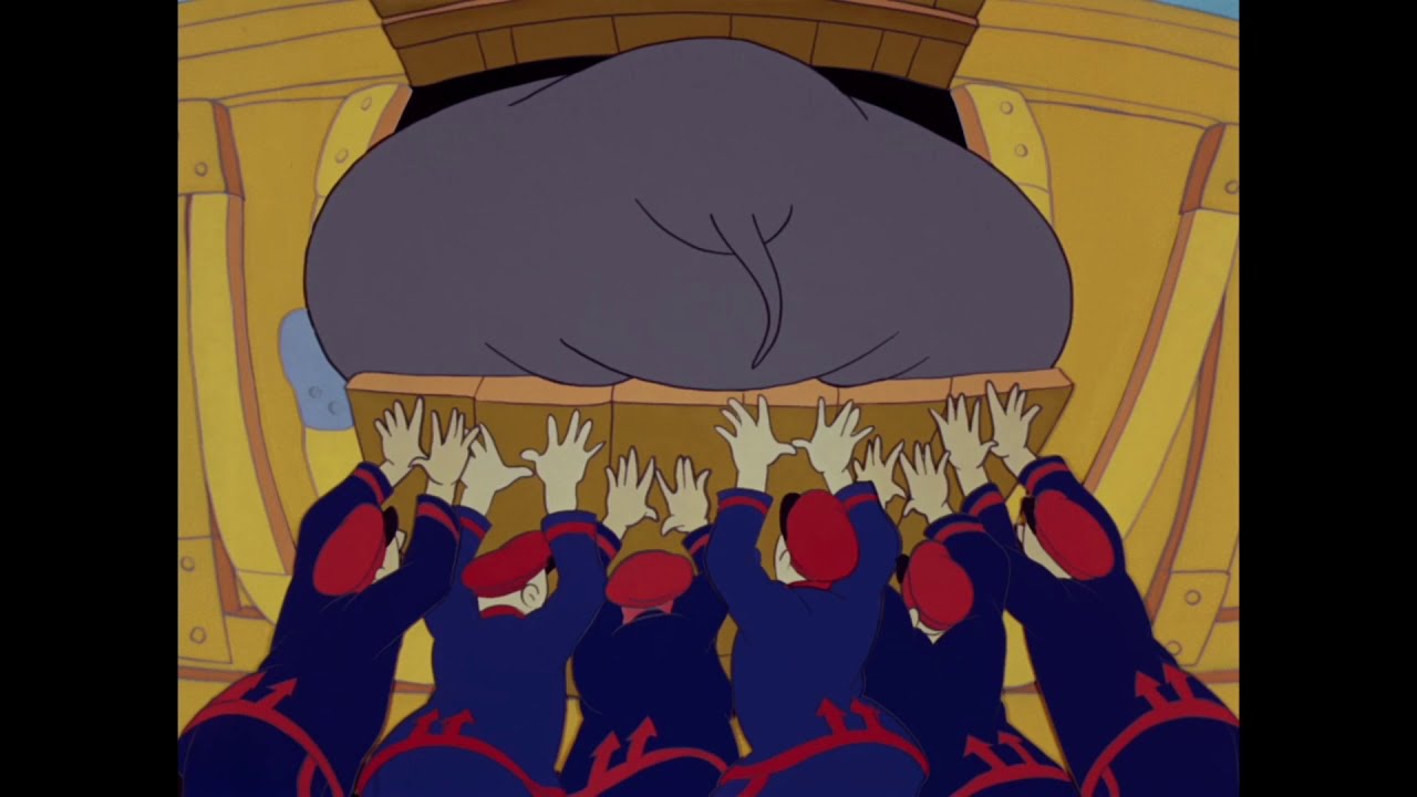 Dumbo: Elephant Matriarch Butt Stuck (HD) - YouTube