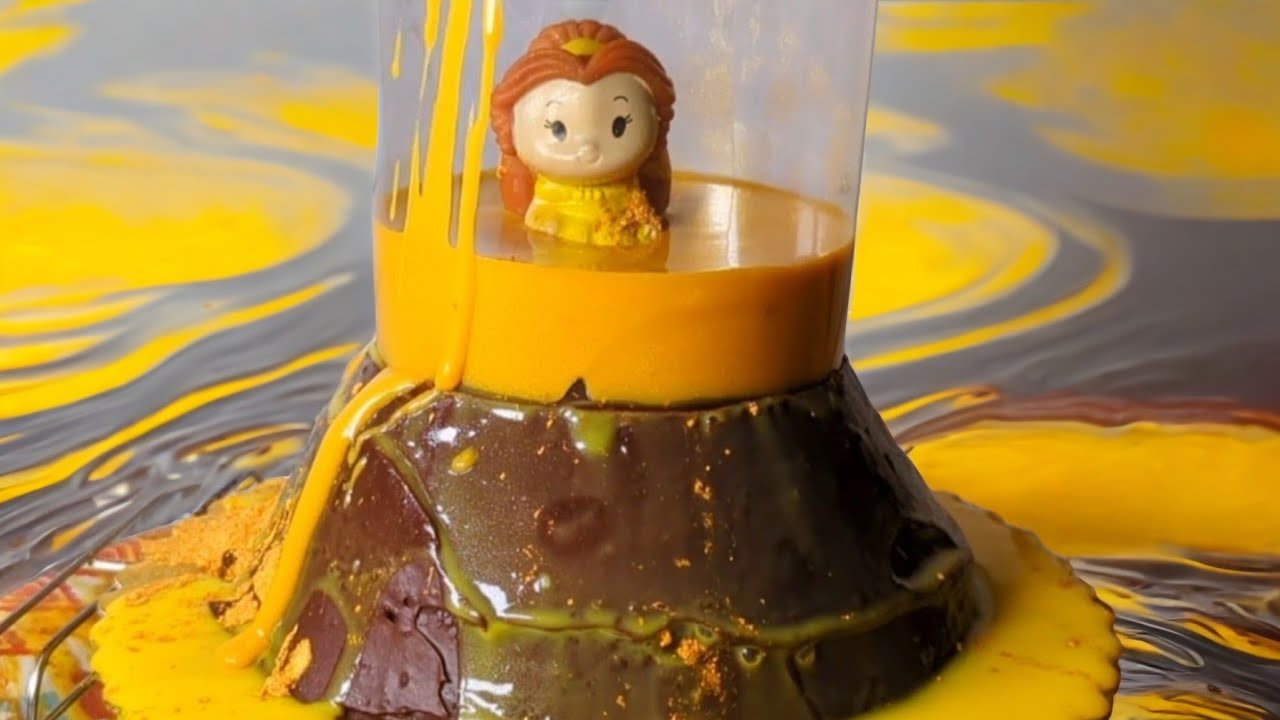 Pull me up cake compilation | Tsunami Cake | Princess Belle Cake # ...