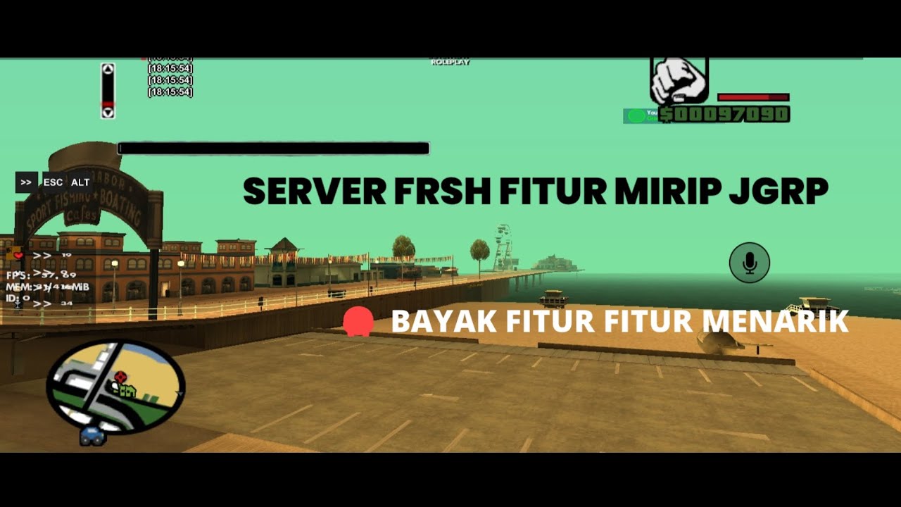 SERVER FRESH FITUR² MIRIP JGRP😱 #gta #samp #serverfresh #serversamp # ...