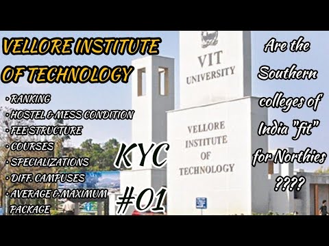 VIT Vellore Campus || VIT Vellore Placements, Mess and Hostel ...