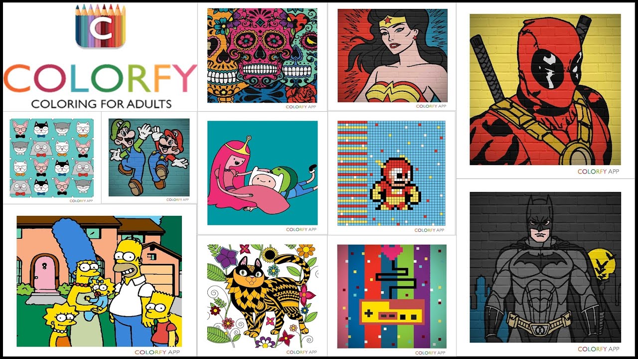 COLORFY - App de colorir grátis - YouTube