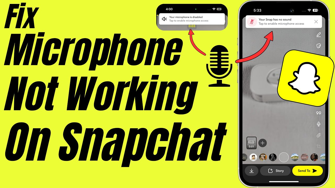 Fix Snapchat Microphone Not Working On iPhone in 2025 - YouTube