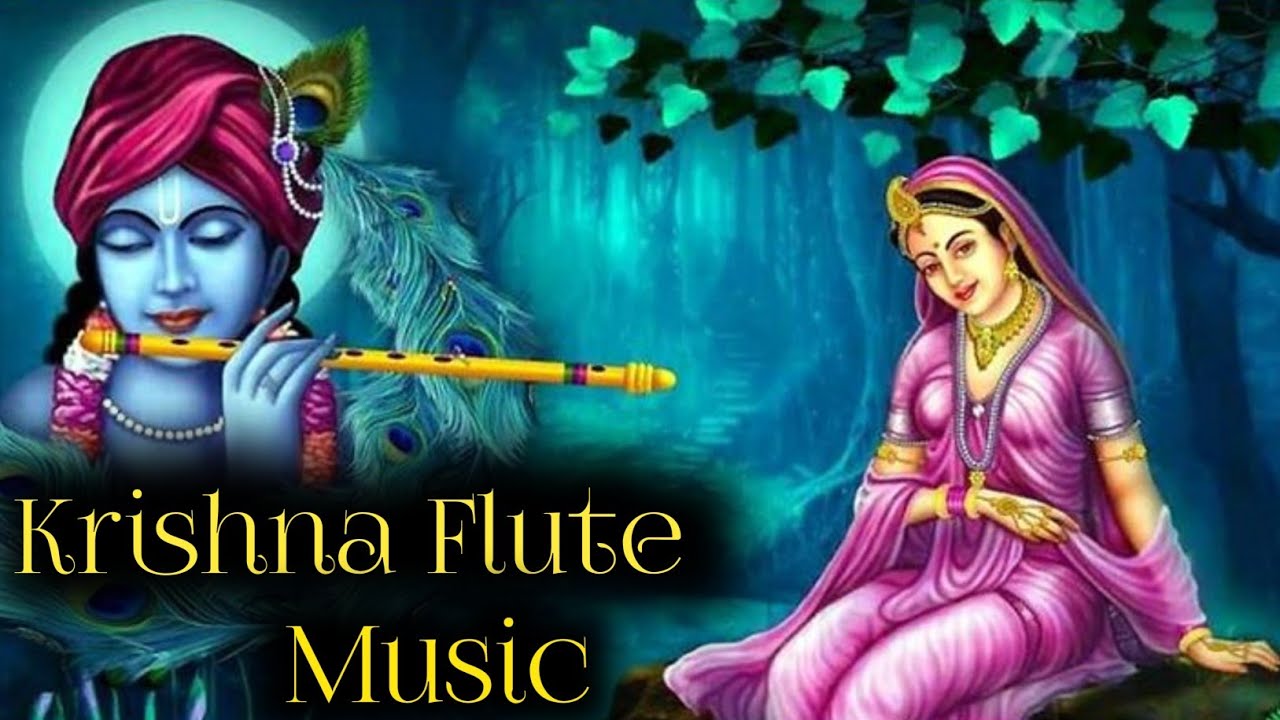 Divine Flute Music of Krishna | Peaceful & Relaxing | IndianBackground ...