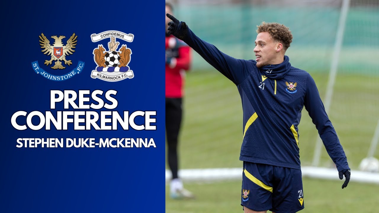 Stephen Duke-McKenna || Kilmarnock press conference - YouTube