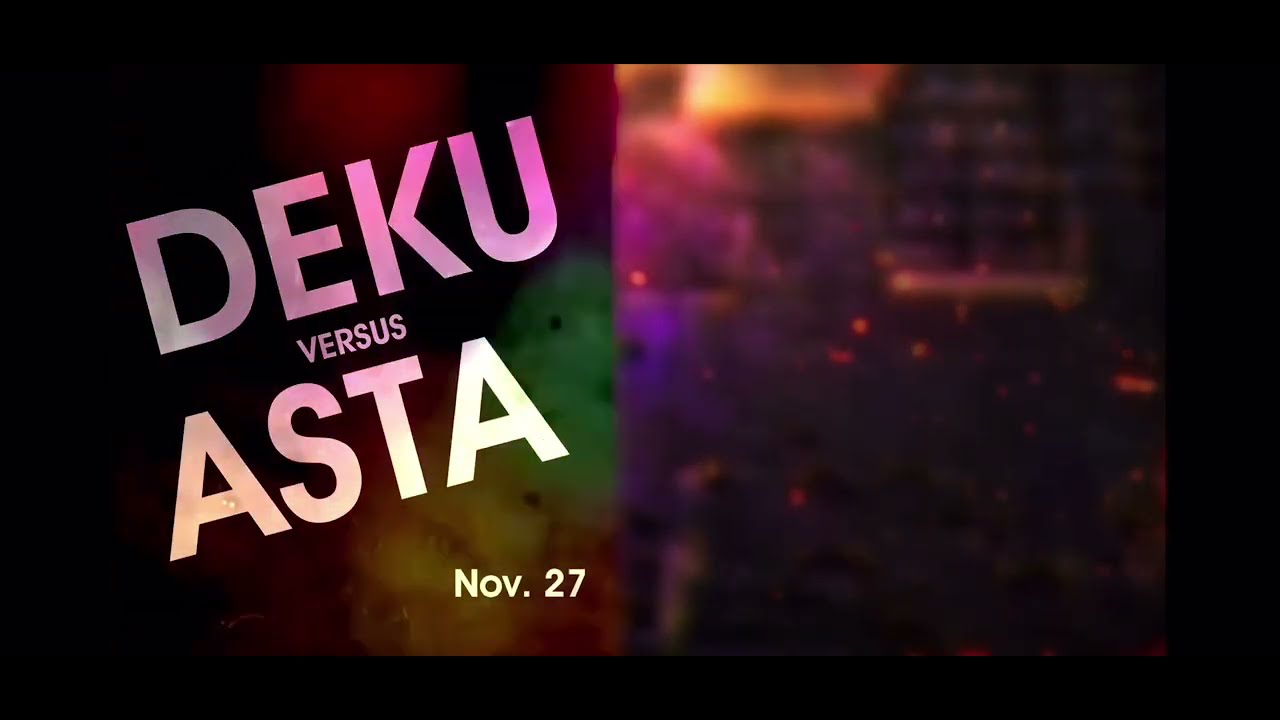 Deku vs Asta Next time On Death battle - YouTube