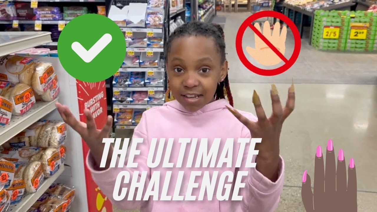 Real nails VS Fake nails challenge| Funny reaction! - YouTube