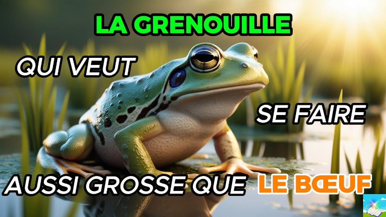 La Grenouille Qui Veut Se Faire Aussi Grosse Que Le Bœuf | Histoire ...