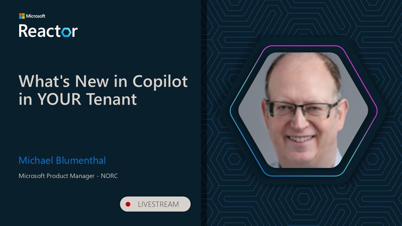 What's New in Copilot in YOUR Tenant - YouTube