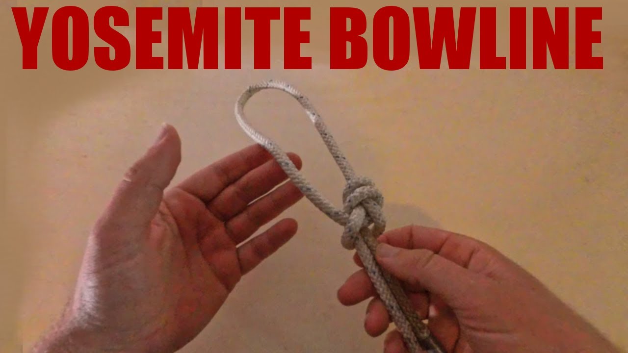 The yosemite bowline - tutorial - YouTube
