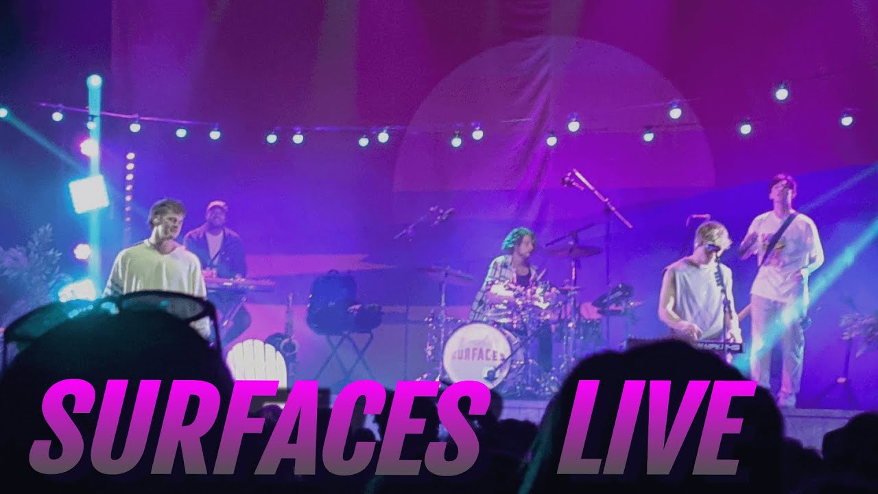 Sunday Best - Surfaces | Good 2 Be Back Tour @ The Novo in Los Angeles ...