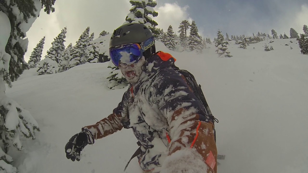 Ridiculously deep snow, need a snorkel w/ wipers, hard to breath or see ...