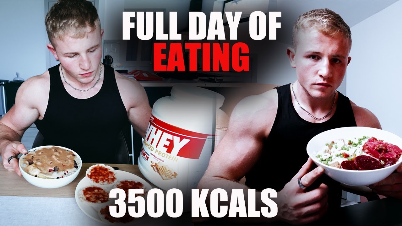 MY 3500 CALORIE BULKING DIET | FULL DAY OF EATING - YouTube