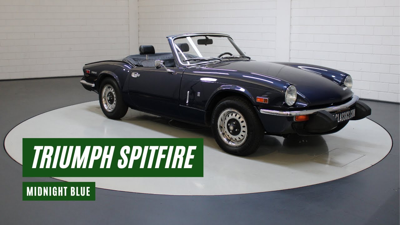 Triumph Spitfire 1500 | Midnight Blue | Good condition | 1974 -VIDEO ...