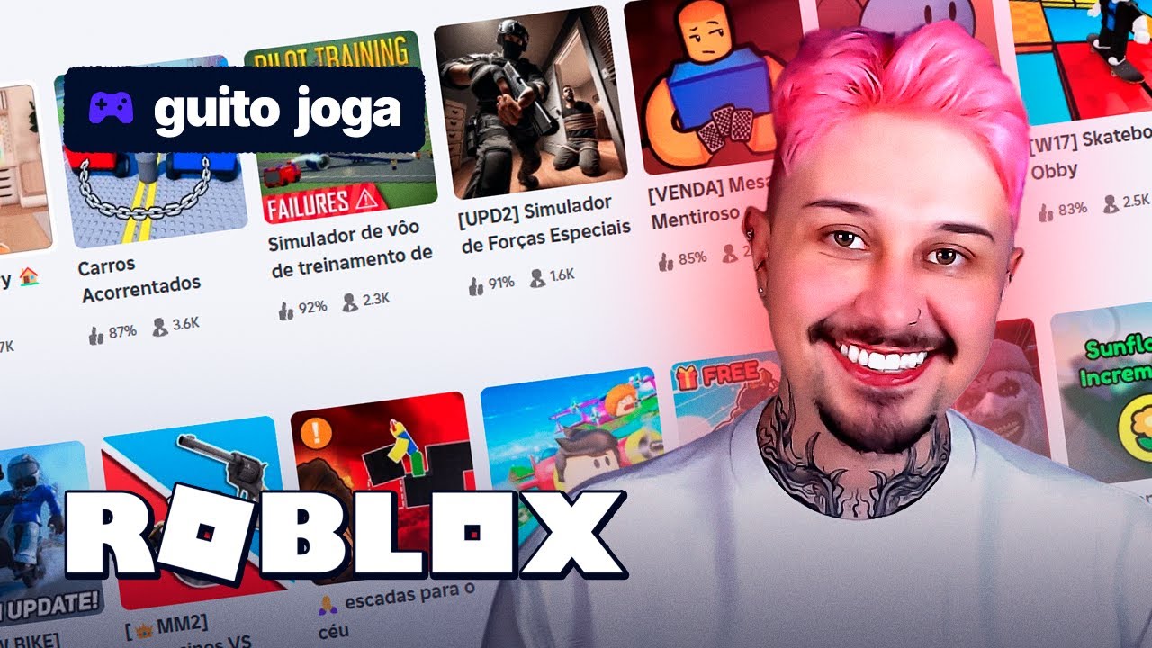 GUITO jogando ROBLOX 007 - YouTube