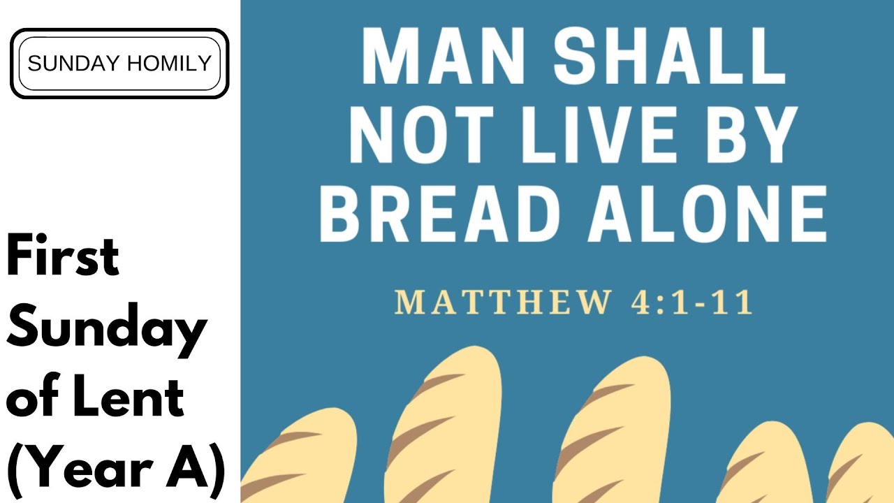 Homily - First Sunday of Lent (Year A) - YouTube