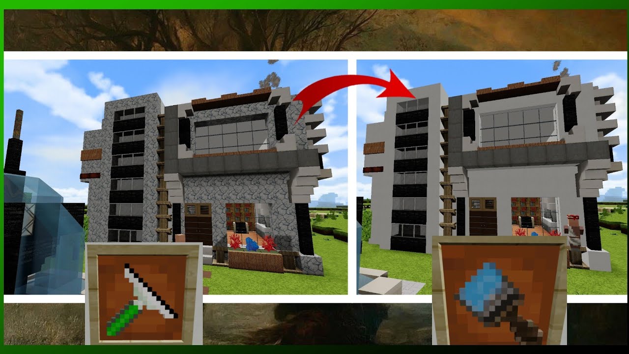 PINCELES PARA PINTAR BLOQUES / ADDON/MOD PARA MINECRAFT P.E/ BEDROCK ...