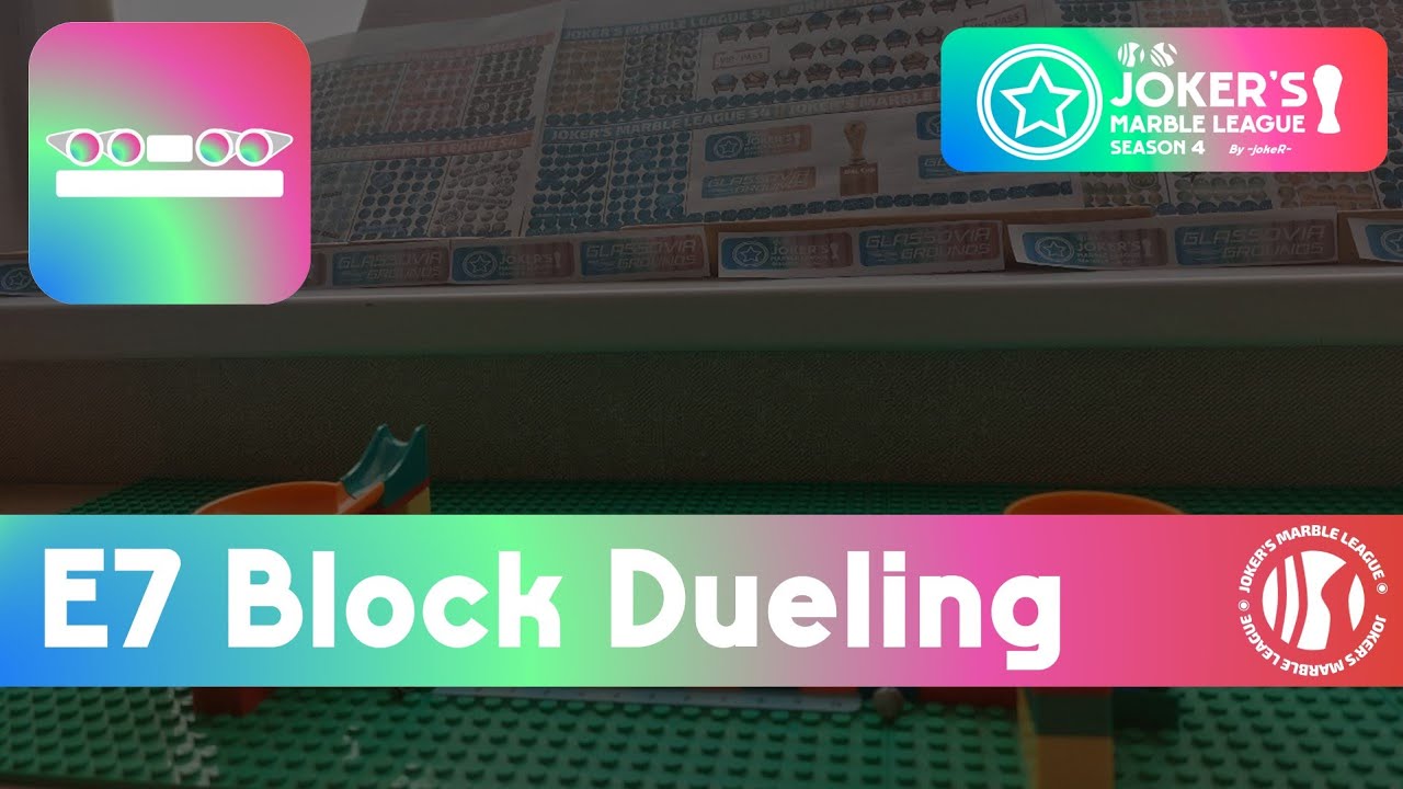 Joker's Marble League Season 4 - E7 Block Dueling - YouTube