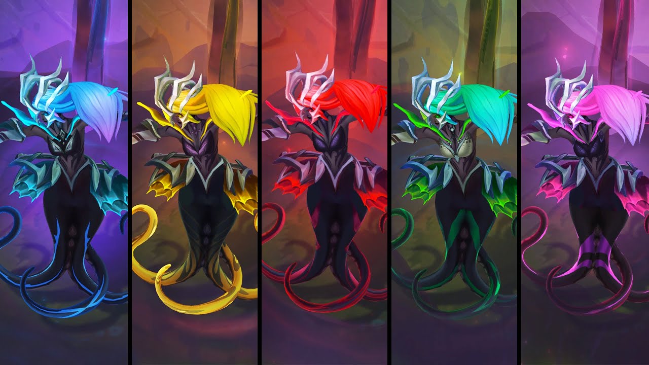 All Coven Nami Chromas (League of Legends) - YouTube