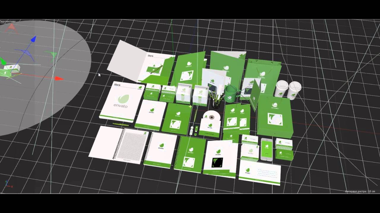 Works for "3Docean" - Mock Up project c4d - YouTube