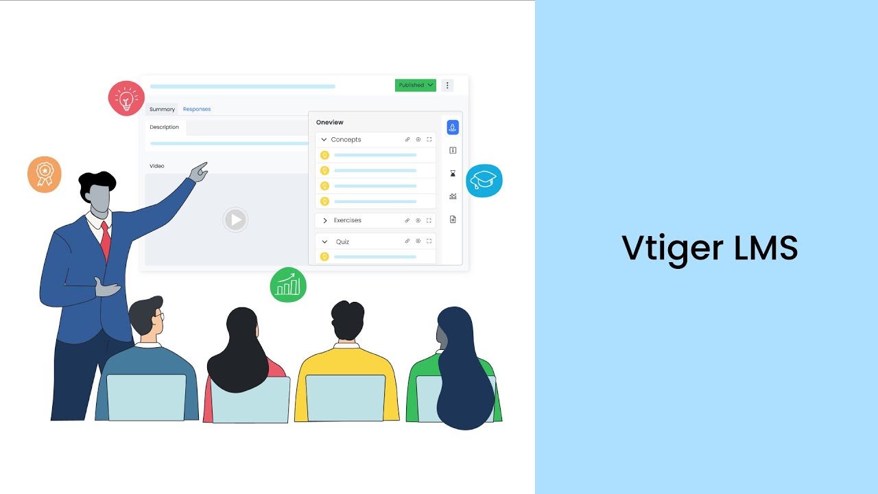 Vtiger LMS | Learning Management System in CRM | Instructor Console ...
