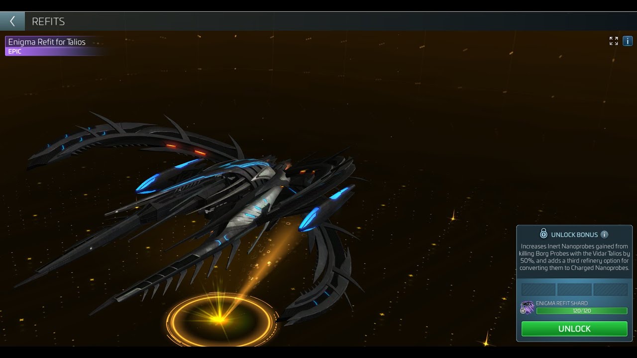 Enigma Refit for Talios STFC - YouTube