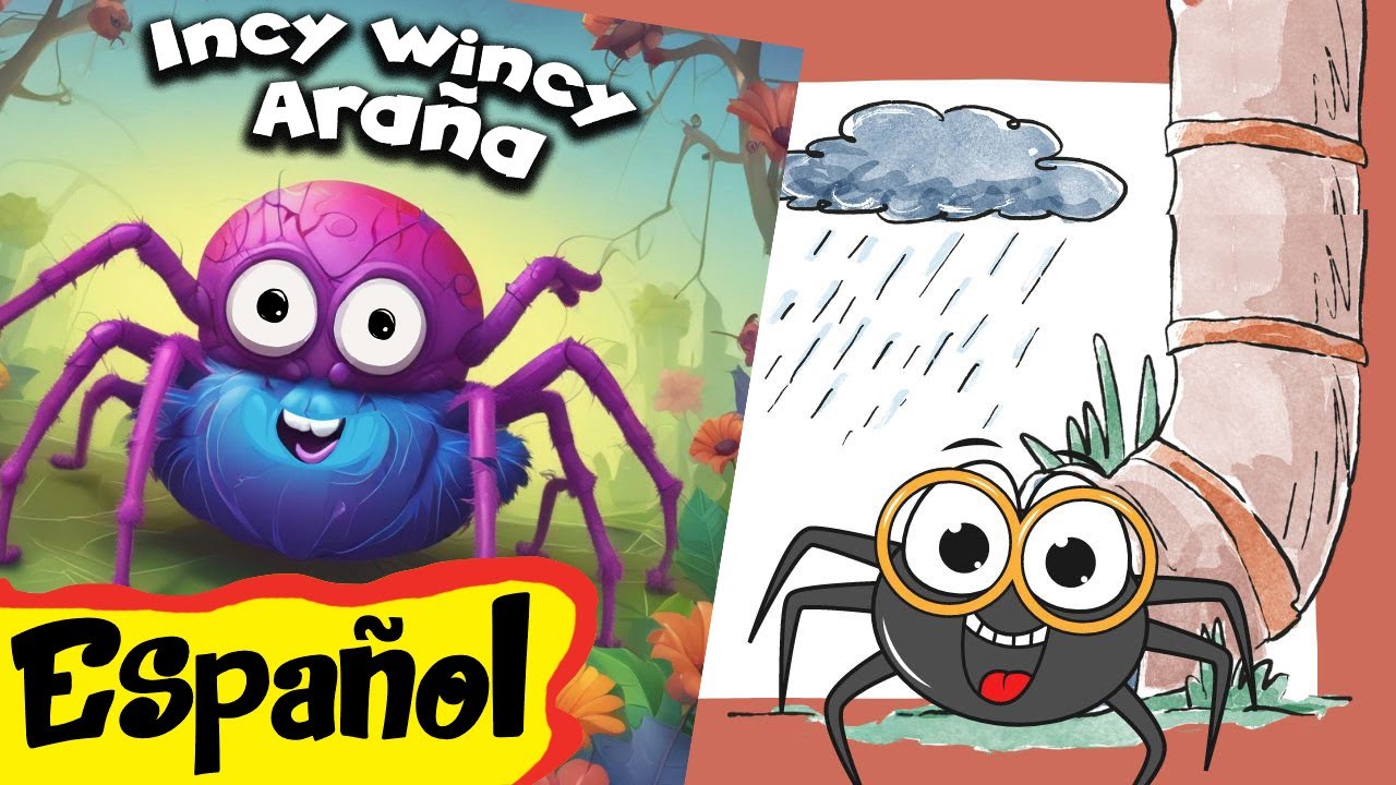 Incy Wincy Araña | Canción Infantil | Incy Wincy Spider in Spanish ...