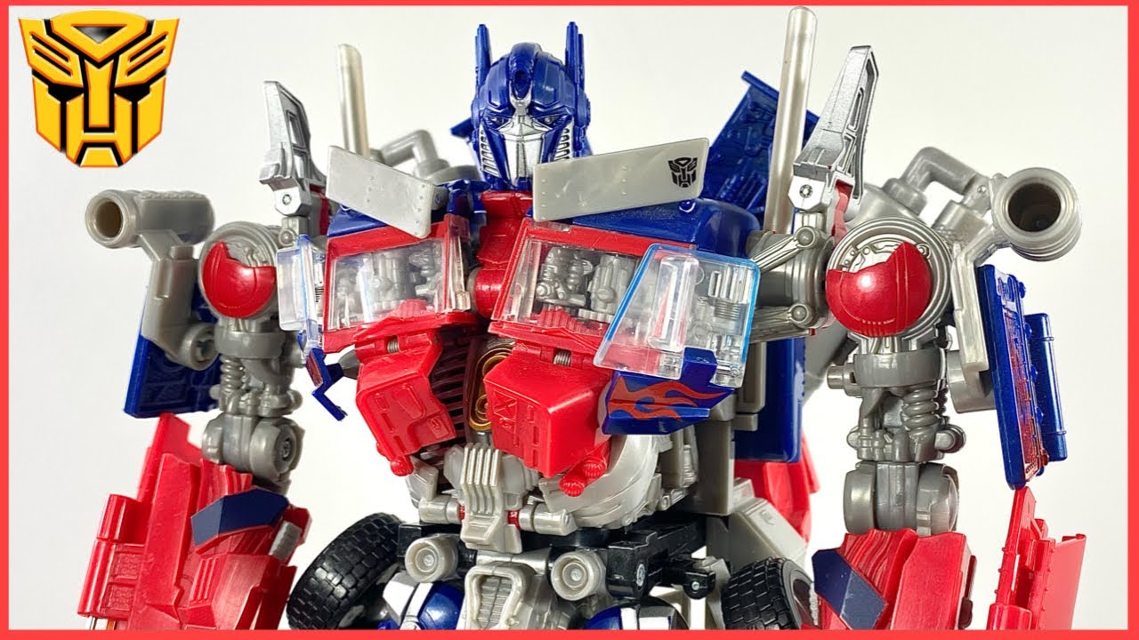 Transformers Revenge of the Fallen Leader Class Optimus Prime - YouTube