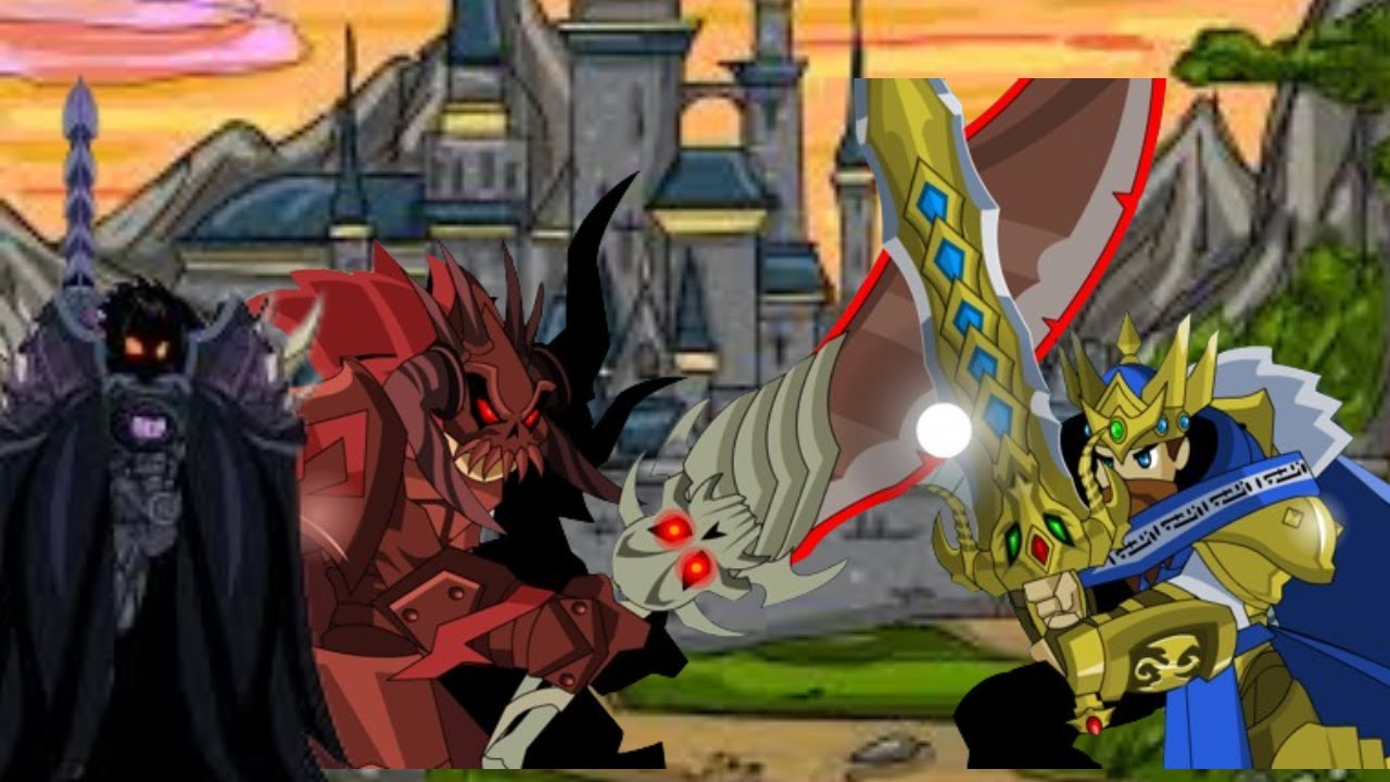 AQW #2 Good Vs Evil vs choas - YouTube