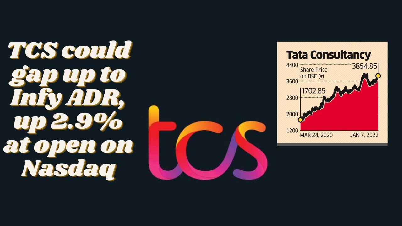 TCS could gap up to Infy ADR, up 2.9% at open on Nasdaq || THE A TEAM ...