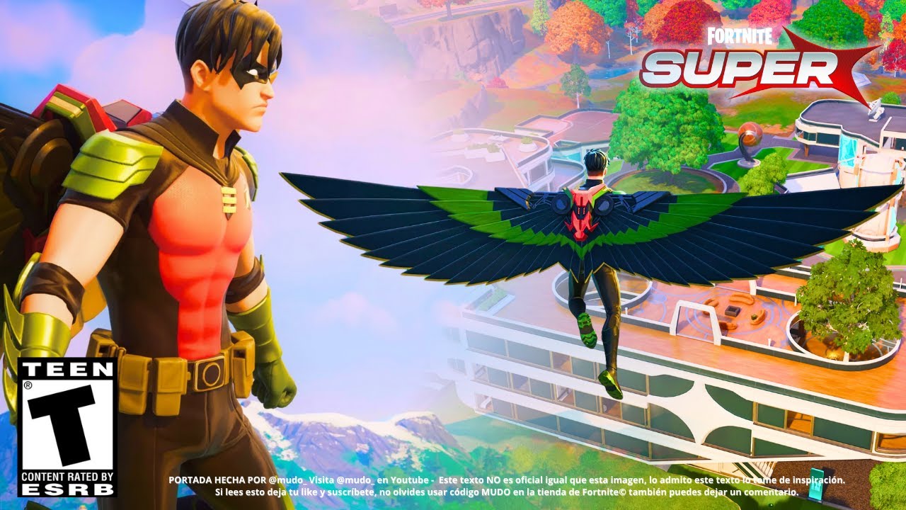 🔥¡Fortnite Super está aquí! La skin de Robin en acción [GAMEPLAY] [SIN ...
