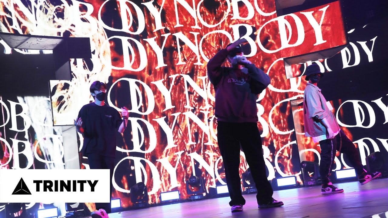 [Behind The Scenes] TRINITY - NOBODY AT T-POP STAGE SHOW - YouTube