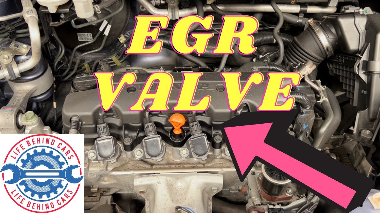 Honda CR-V 2016 Petrol EGR Valve Location - YouTube