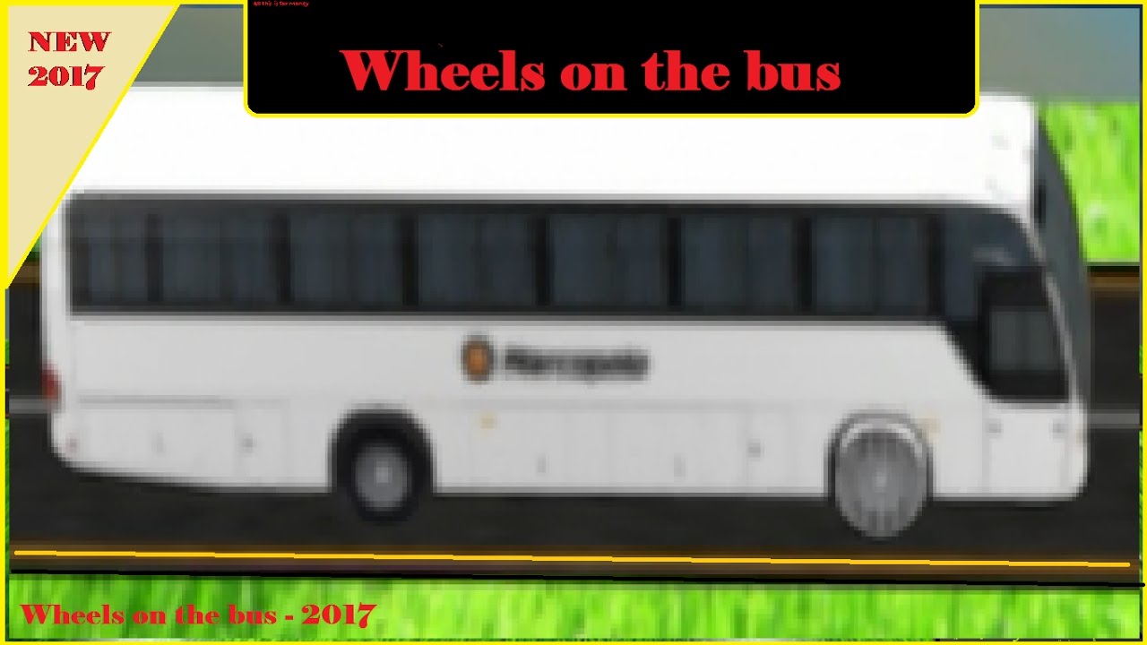 Wheels on the bus - Kids Animation 2017 - YouTube