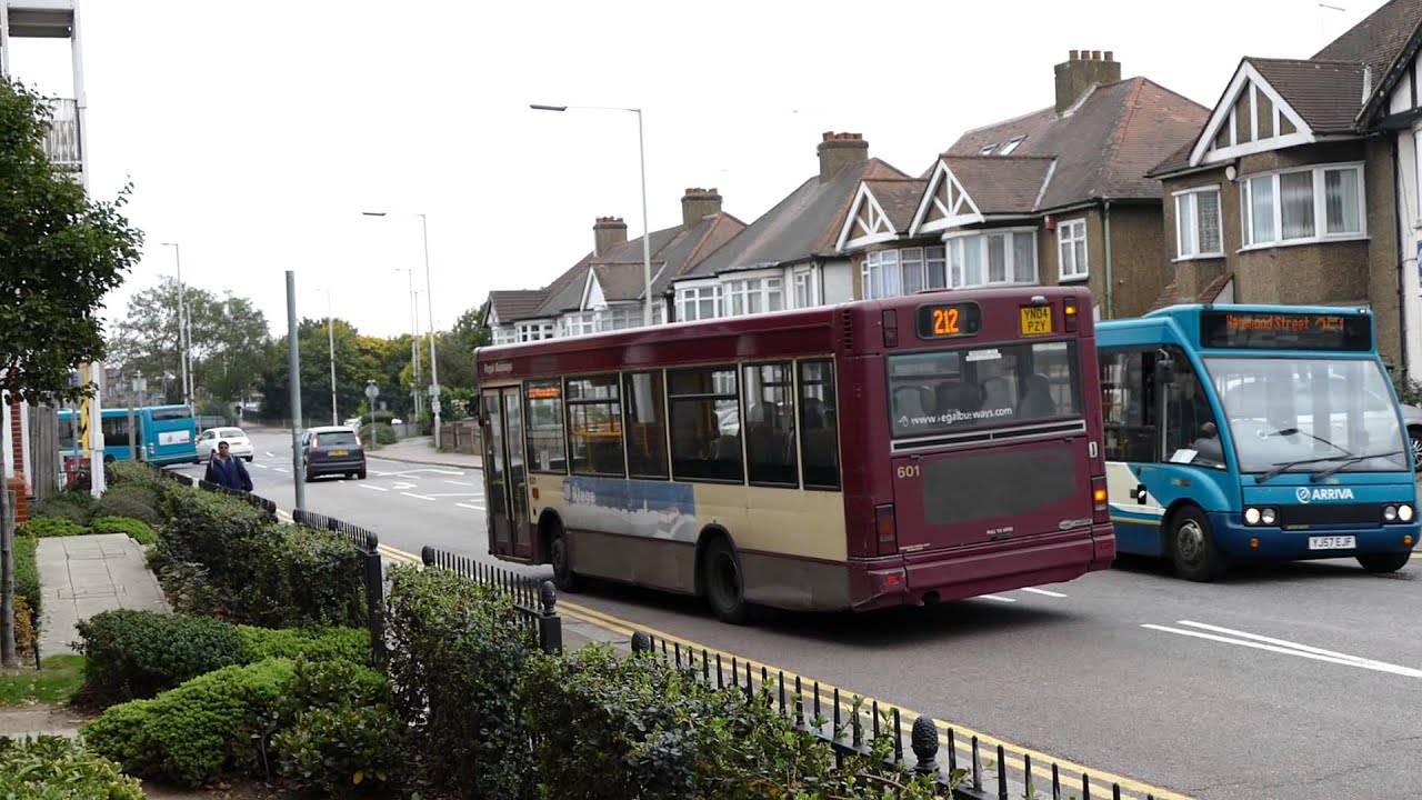 Regal Busways YN04PZY Waltham Cross 17th Oct 2015 - YouTube
