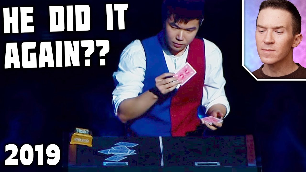 Magician REACTS to Eric Chien RIBBON ACT on Asia’s Got Talent 2019 Semi ...