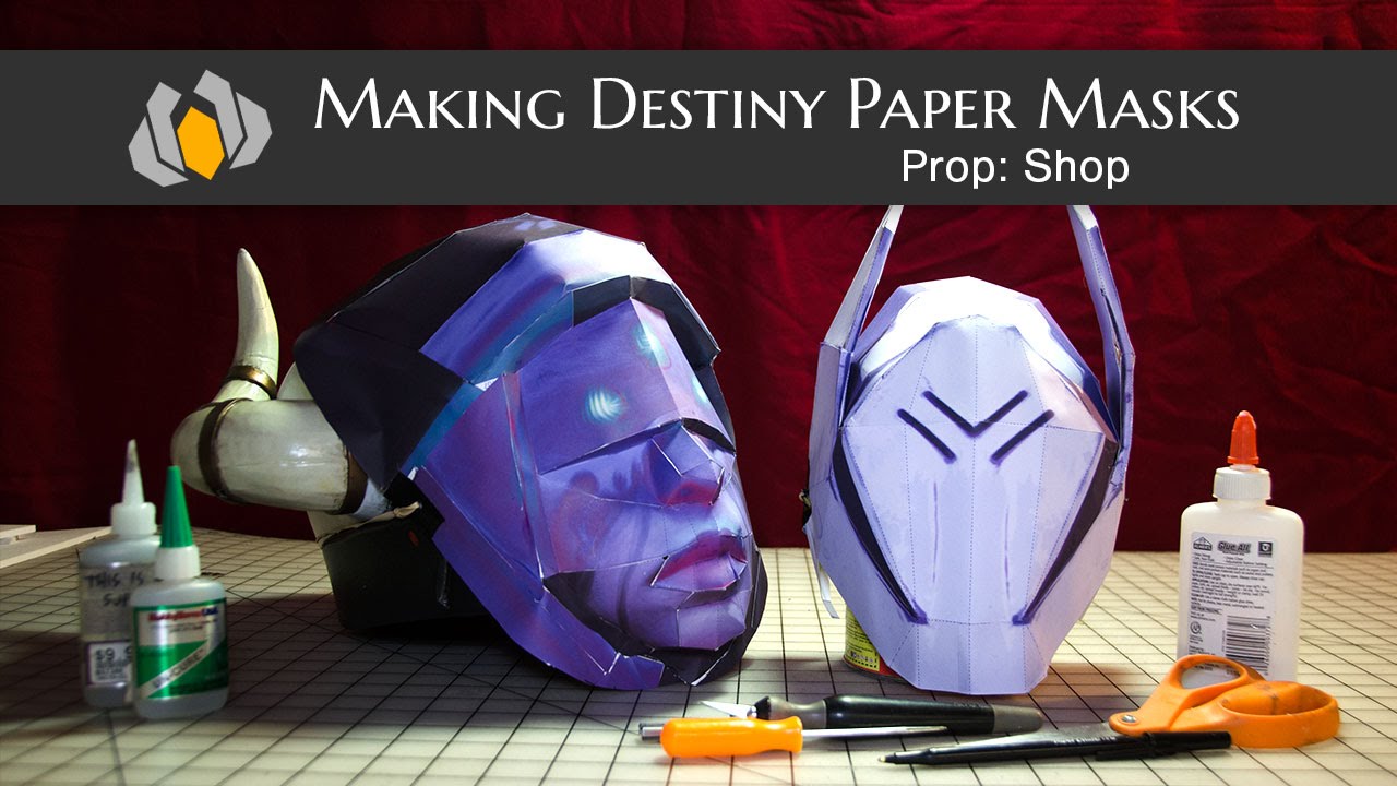 Prop: Shop - Destiny Festival of the Lost Paper Masks - YouTube