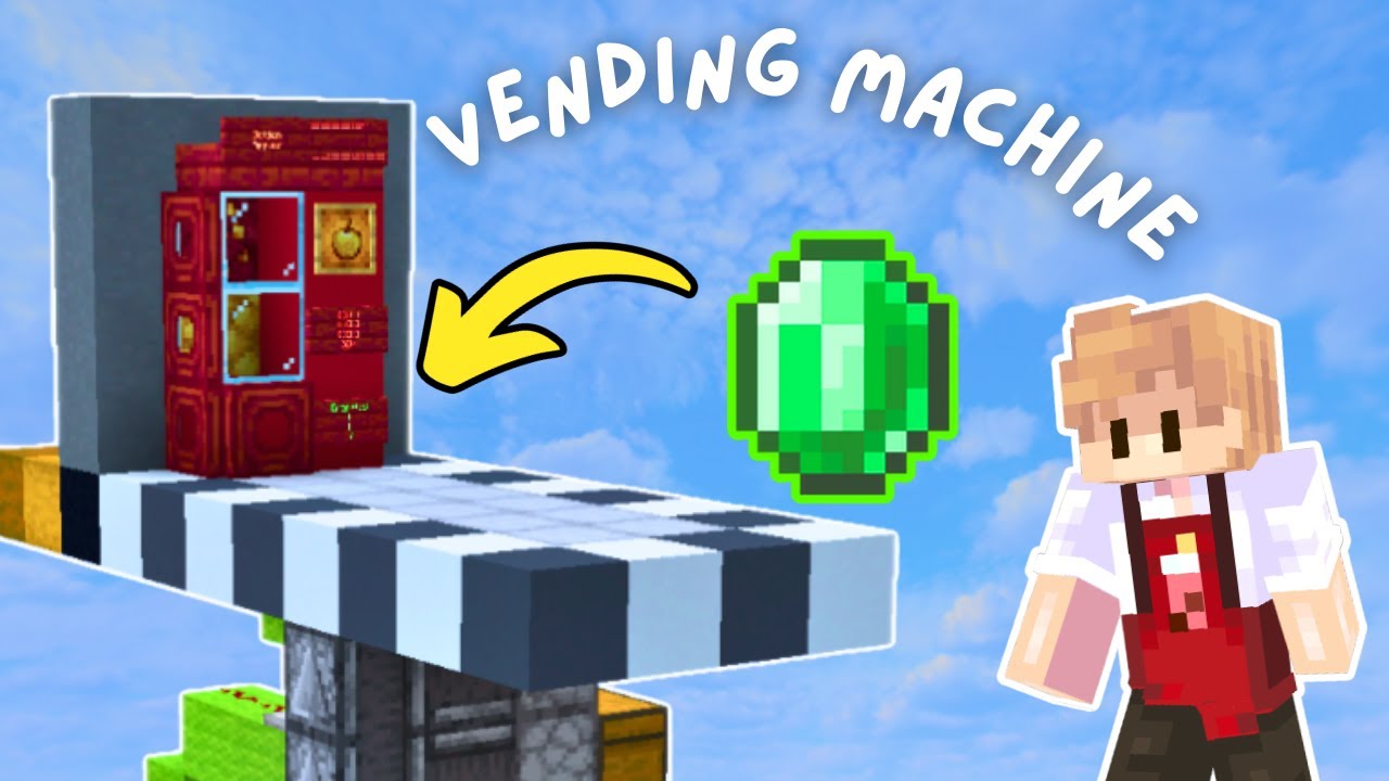 Working Vending Machine In Minecraft - YouTube