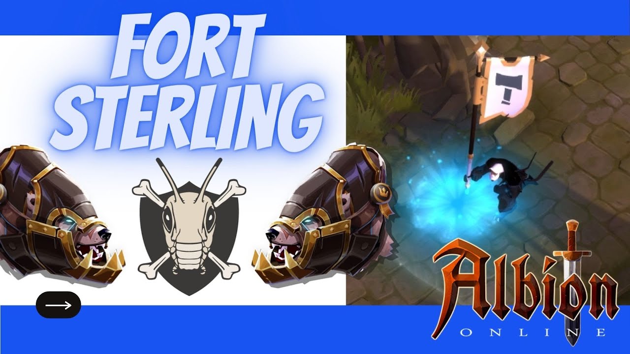 Паладин | FORT STERLING | PvP | ALBION ONLINE | Альбион онлайн - YouTube