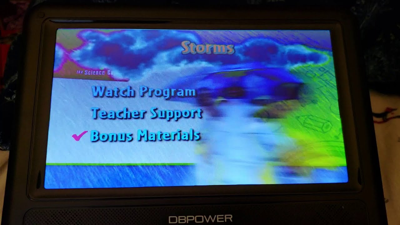 Bill Nye The Science Guy Storms DVD Menu Walkthrough - YouTube