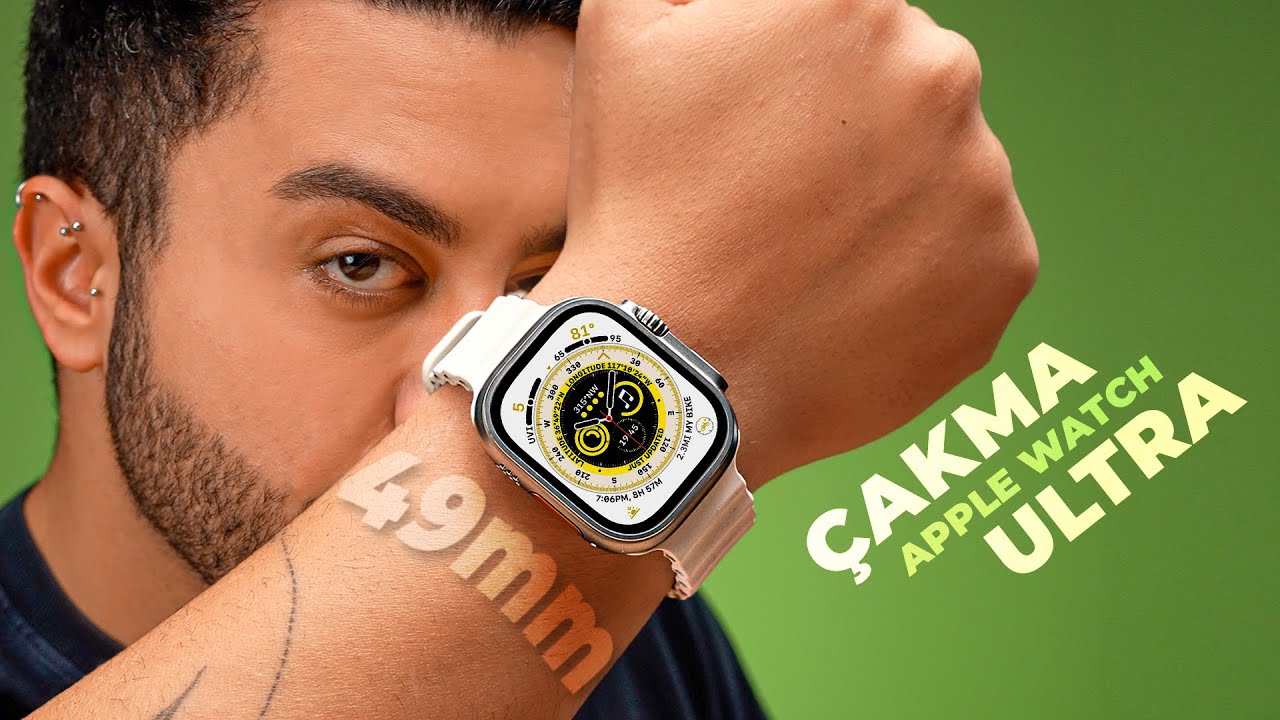 GERÇEĞE EN YAKIN ÇAKMA APPLE WATCH ULTRA ALDIM !! (49 mm) - YouTube