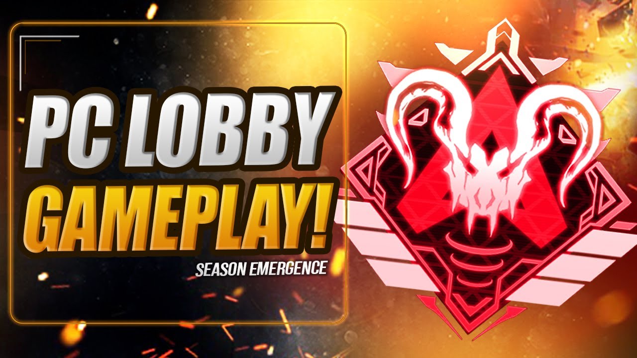 Apex Legends - JOGANDO EM PC LOBBY PELA PRIMEIRA VEZ! - YouTube