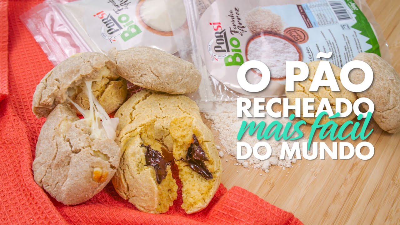 Receita A Pitada do Pai - Pão Recheado mais fácil do mundo - YouTube