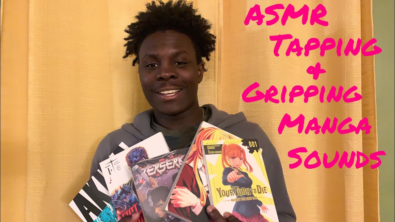 ASMR | Manga Tapping & Gripping On Manga (Talking About Each) - YouTube