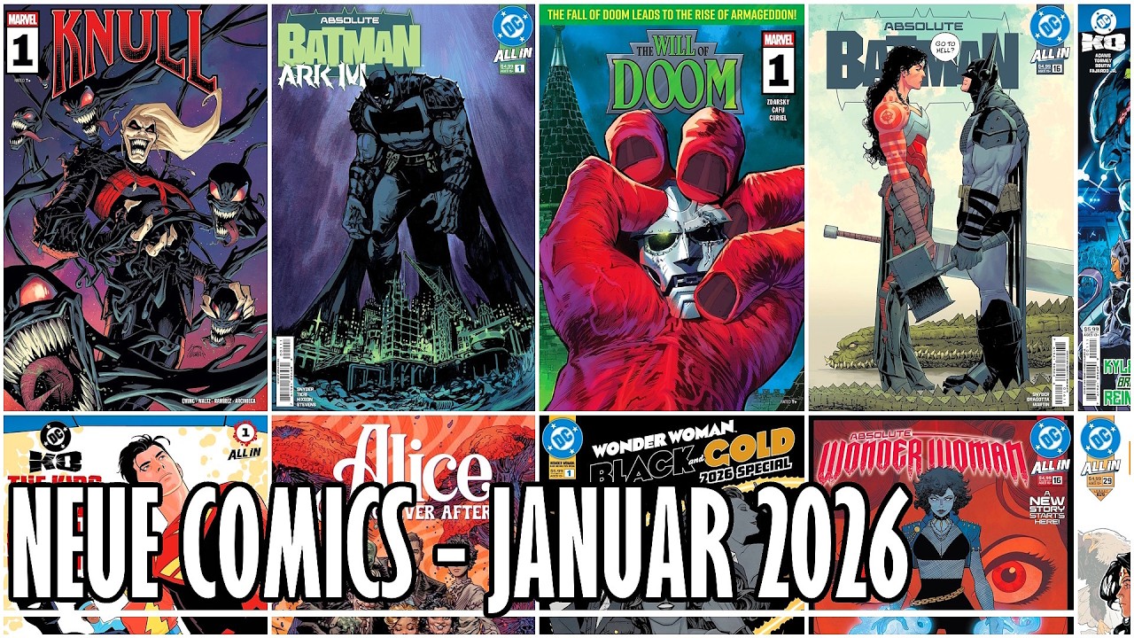 Neue Comics auf die 1! - Eindrücke zu Neustarts & Specials aus Januar ...