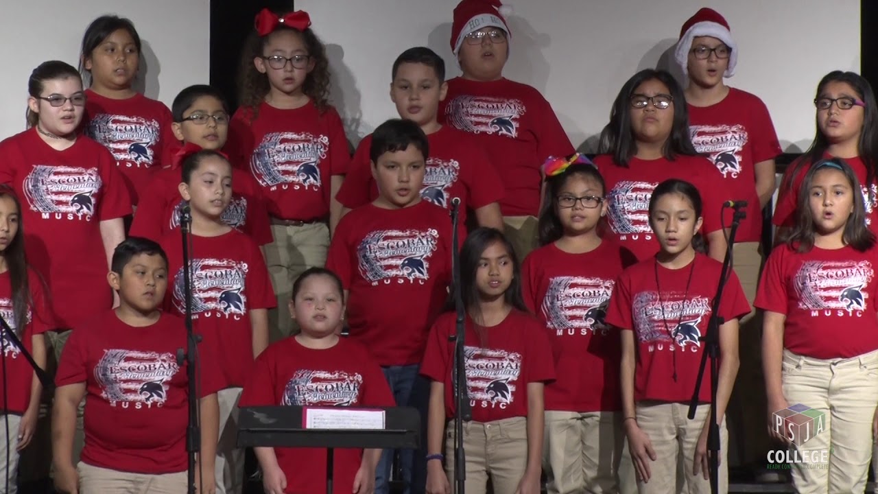 Elementary Choir Holiday Festival-Escobar Elementary - YouTube