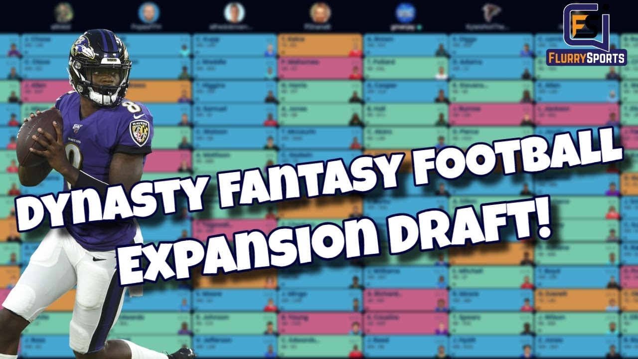 How to Do a Dynasty Fantasy Football Expansion Draft - YouTube