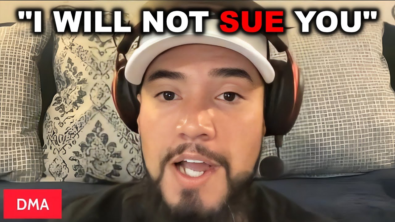 "I am not going to sue you, I don't have a problem with what you do ...