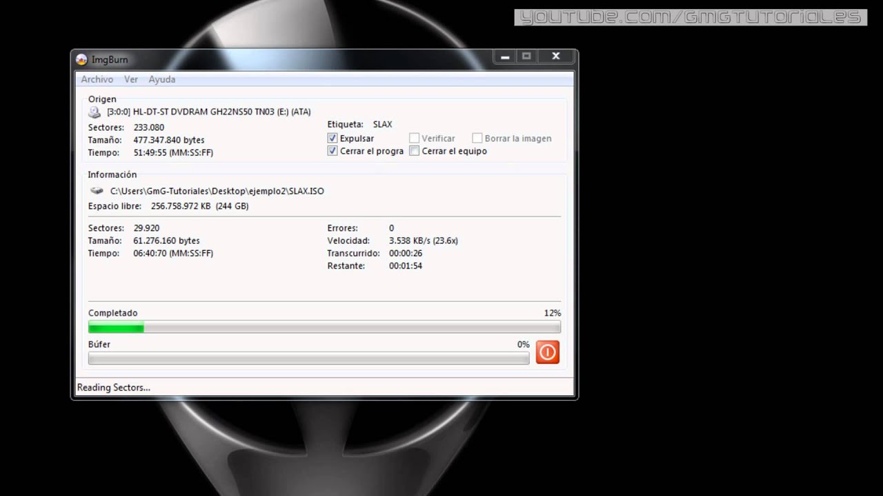 Como usar ImgBurn - YouTube