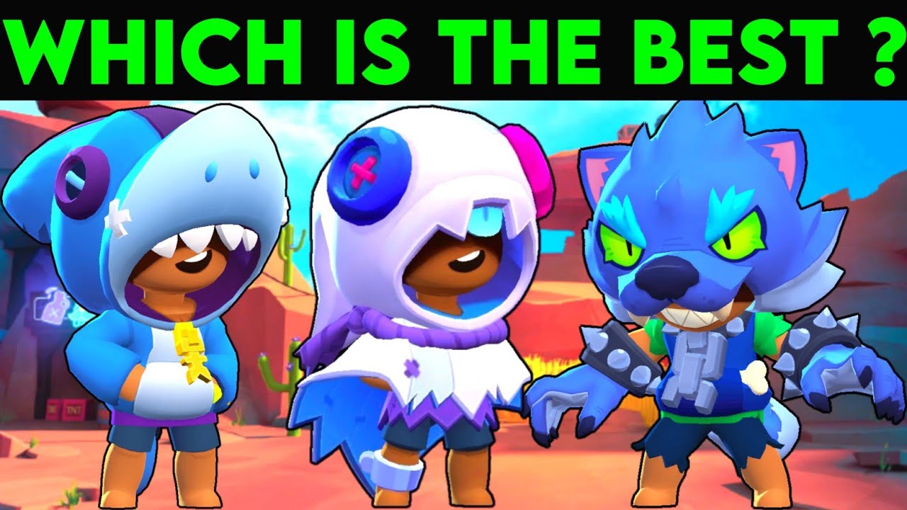 TRICK OR TREAT LEON VS SHARK LEON VS WEREWOLF LEON | Brawl Stars All ...